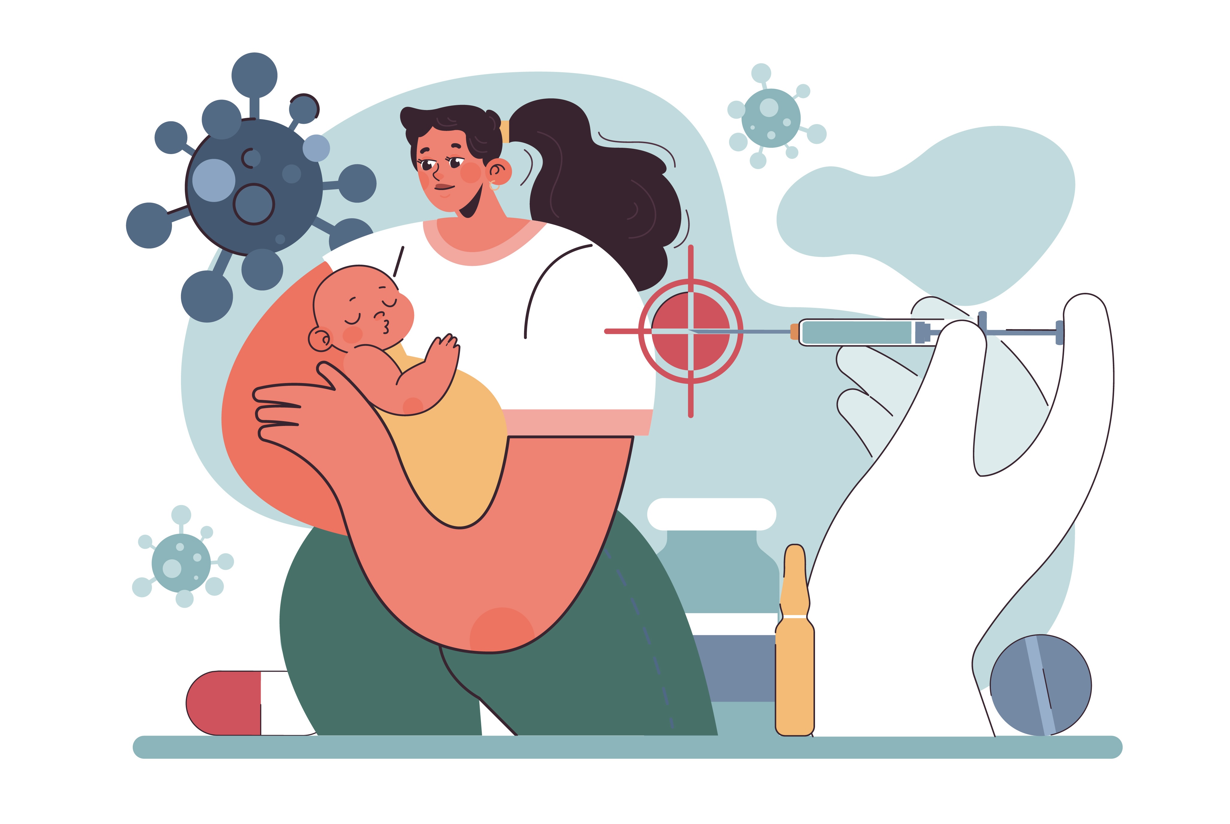 22 de abril 2024 Es seguro vacunarse si estás lactando o embarazada: Lo ...